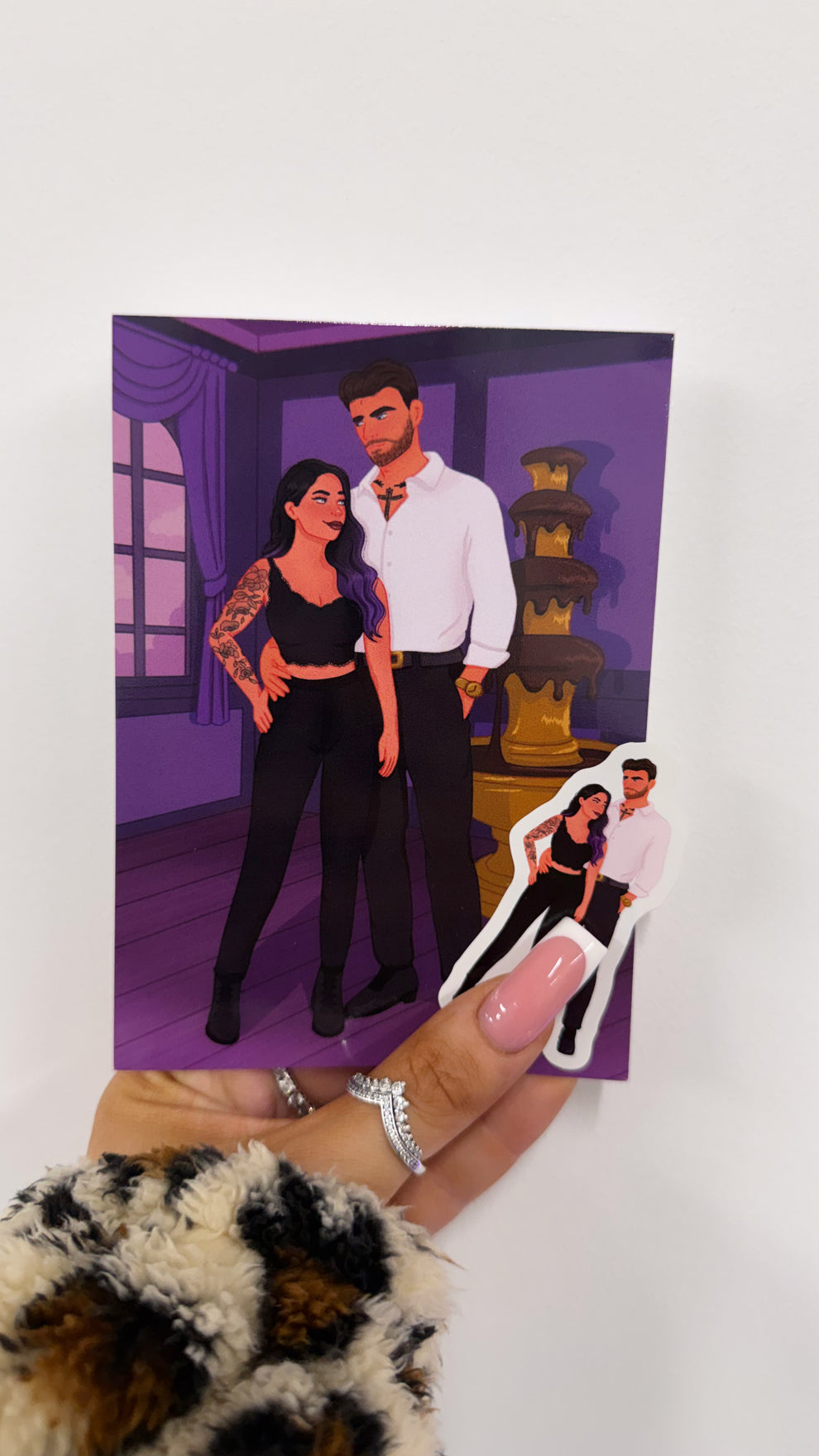 BENEATH THE BLAZE - Cartoon Art&Sticker Bundle – Luna Mason Book Store