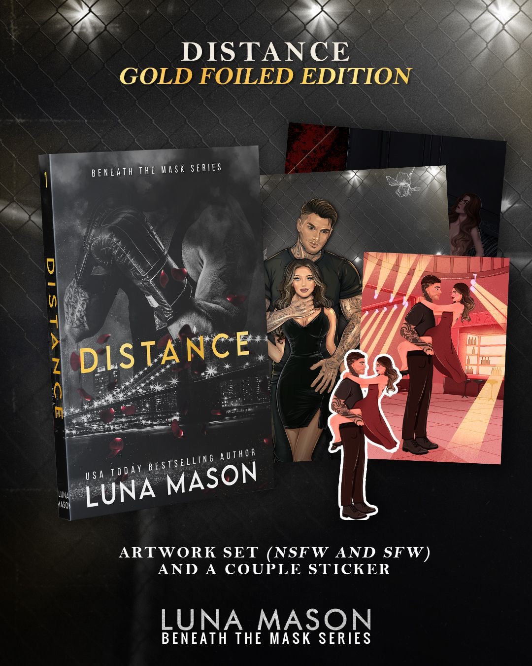 Beneath The Mask OG Man Cover Bundle - GOLD FOILED EDITON – Luna Mason ...