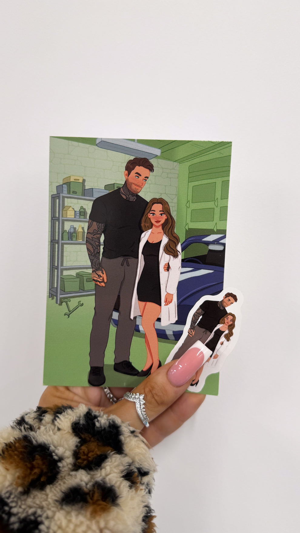 BENEATH THE BLAZE - Cartoon Art&Sticker Bundle – Luna Mason Book Store